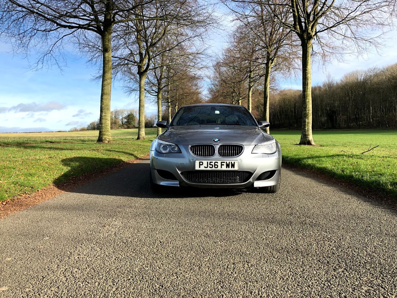 2006(56) BMW E60 M5 in Silver Grey Metalic with Black Merino Leather (£ ...