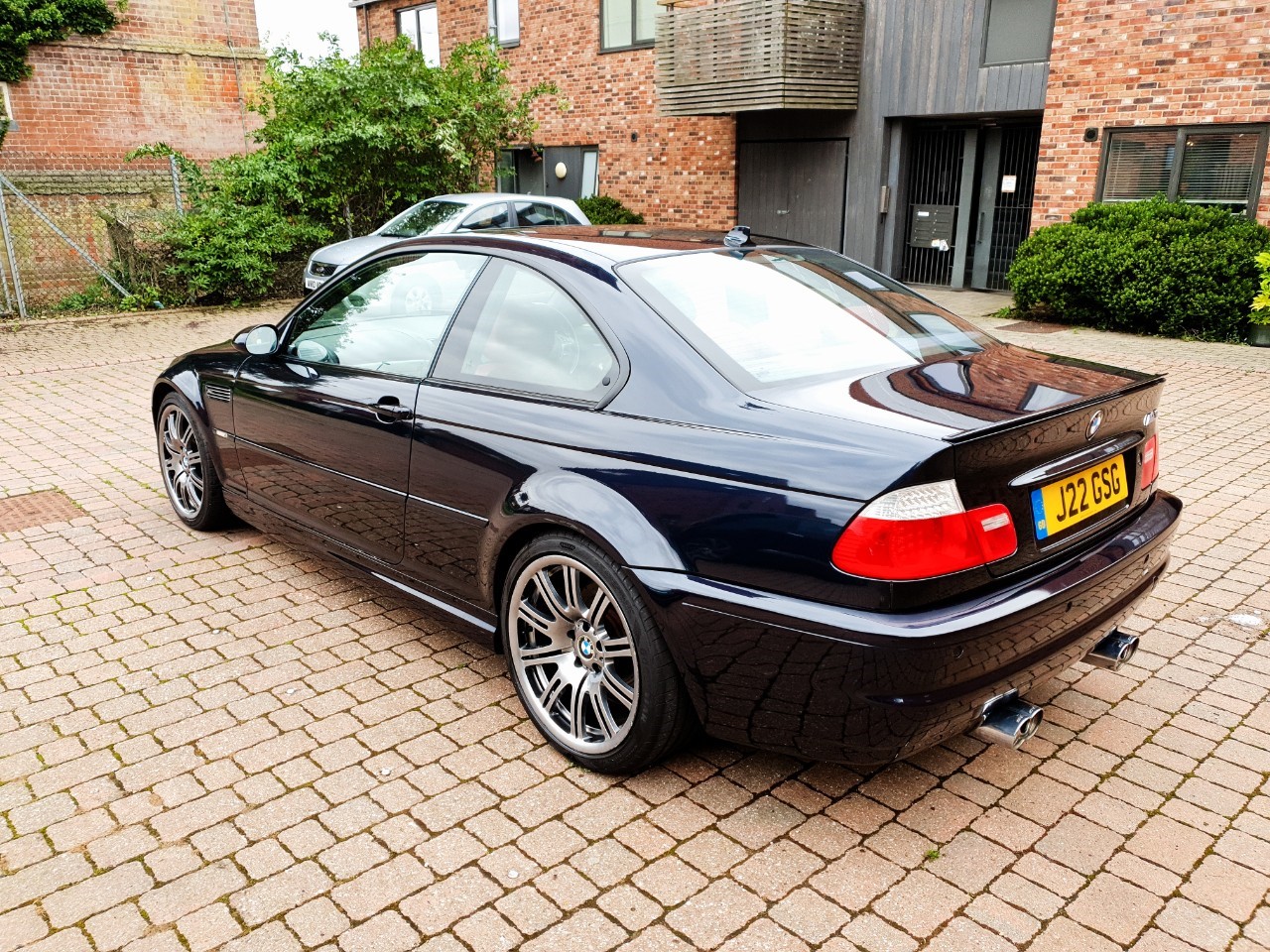 2004 BMW E46 M3 Carbon Black Red Leather SMG FSH £14,000 (£14000) | The ...