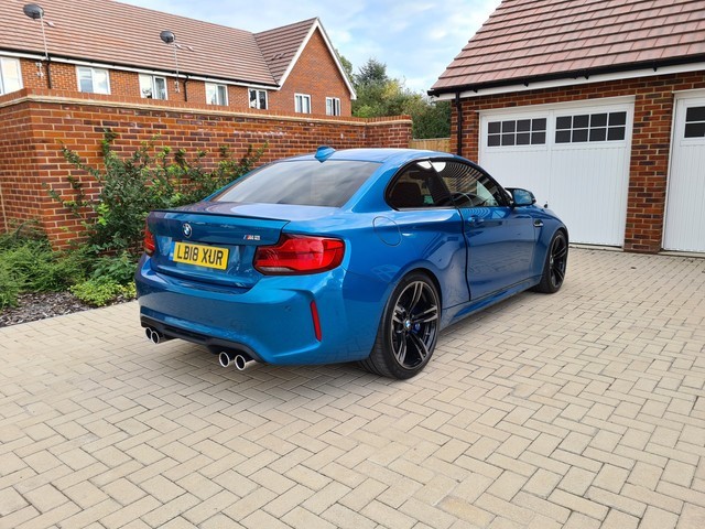 2018 BMW M2 Blue DCT MSS Suspension 10k miles Mint (£33,500) | The ...