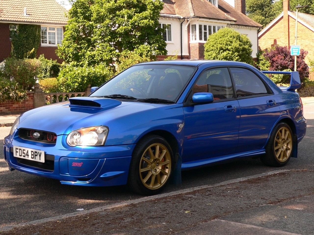 2004 Subaru Impreza WRX STI Widetrack Blobeye UK car EJ207 6-speed (£ ...