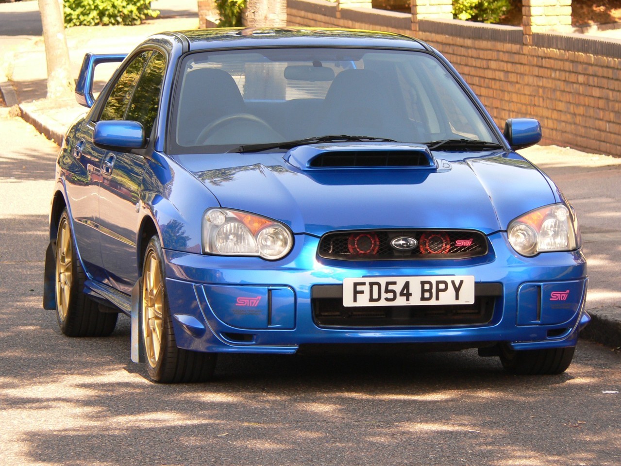 2004 Subaru Impreza WRX STI Widetrack Blobeye UK car EJ207 6-speed (£ ...