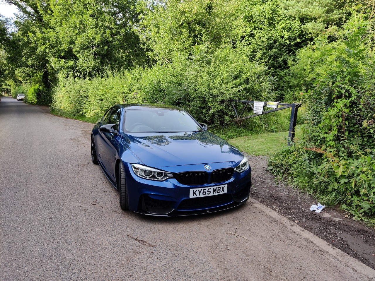 2015 BMW M4 - Avus Blue - Auto - OEM Carbon (£31999) | The M3cutters